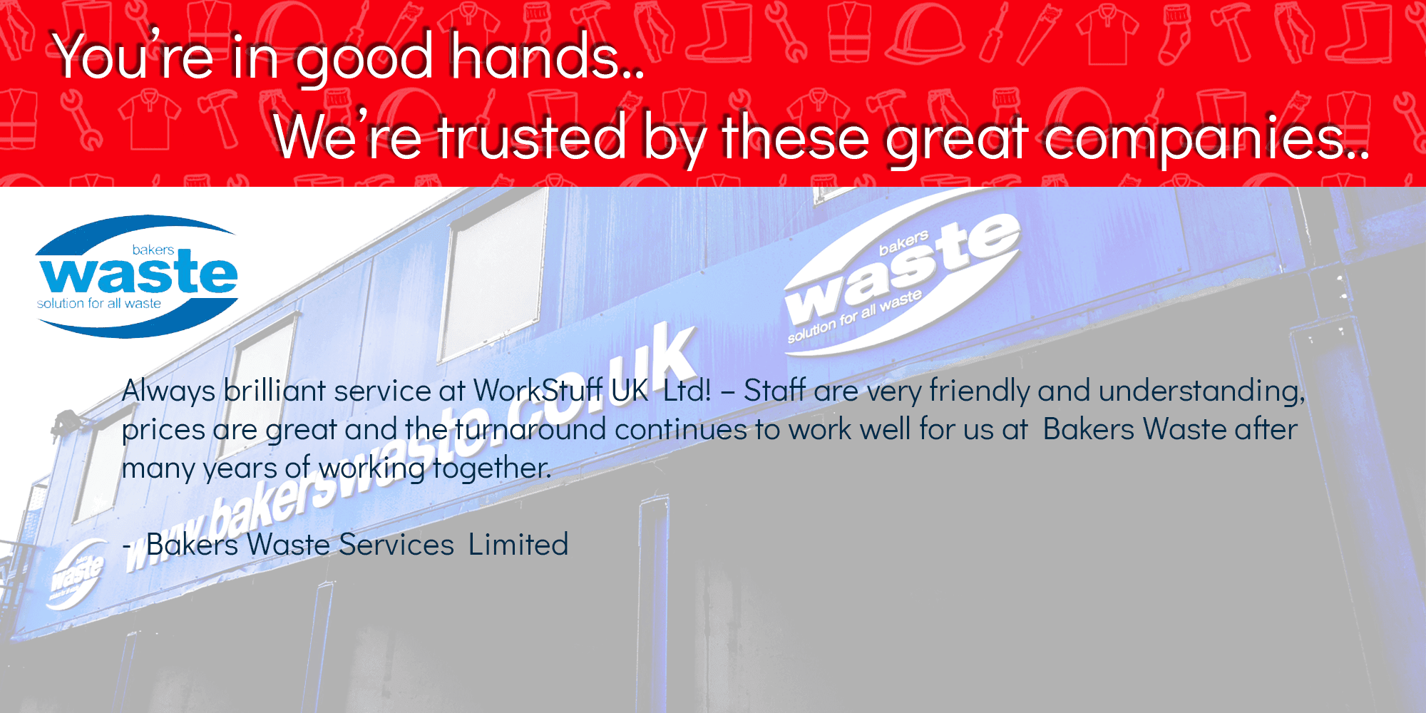 Testimonials - WorkStuff UK Limited