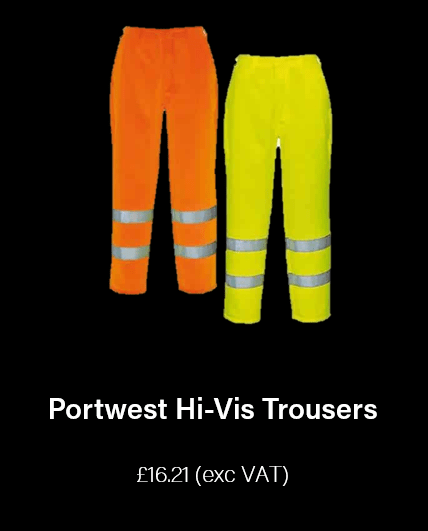 Stay Seen: Hi Vis Trousers - WorkStuff UK Limited