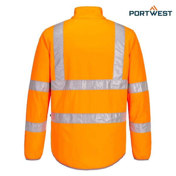Hi Vis Softshell Jacket EC24( Portwest ) - WorkStuff UK Limited